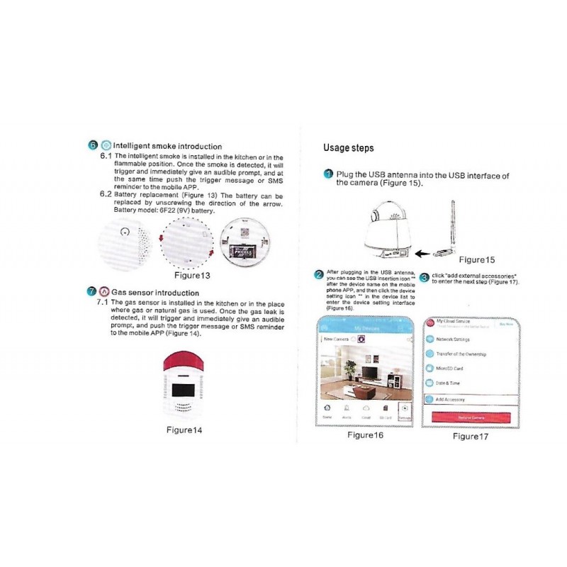 ΣΥΣΤΗΜΑ ΣΥΝΑΓΕΡΜΟΥ AI SMART HOME ΜΕ ΑΣΥΡΜΑΤΗ ΚΑΜΕΡΑ Q-L417 5.0 ΤΥ1912-23