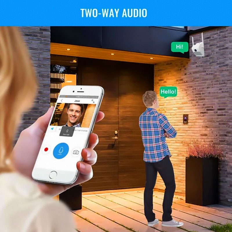 ΣΥΣΤΗΜΑ ΣΥΝΑΓΕΡΜΟΥ AI SMART HOME ΜΕ ΑΣΥΡΜΑΤΗ ΚΑΜΕΡΑ Q-L417 5.0 ΤΥ1912-23