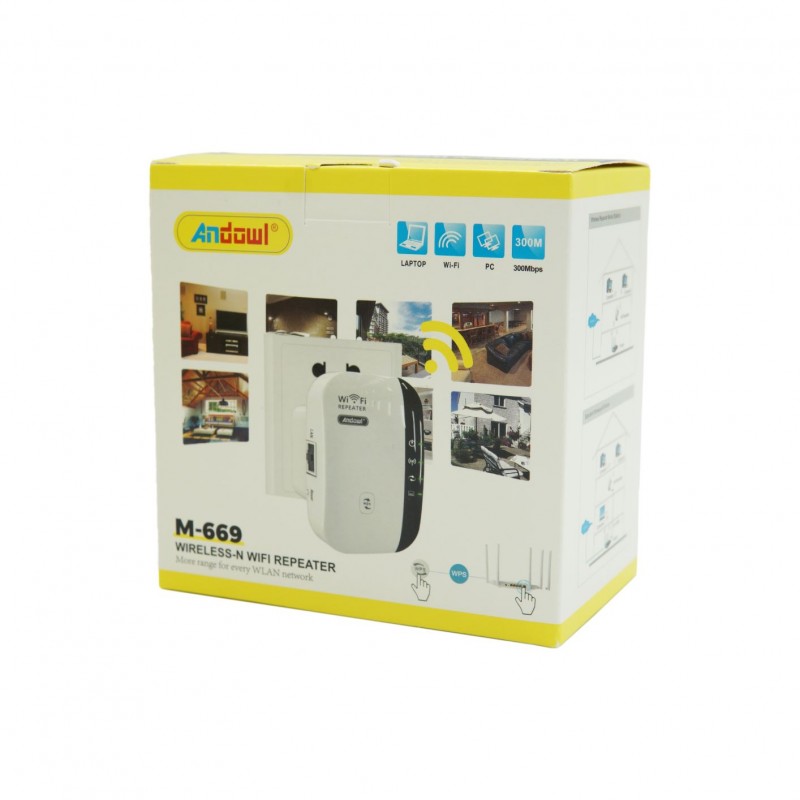 ΕΝΙΣΧΥΤΗΣ ΣΗΜΑΤΟΣ WIFI 2.4GHz ANDOWL AN-Q-T117