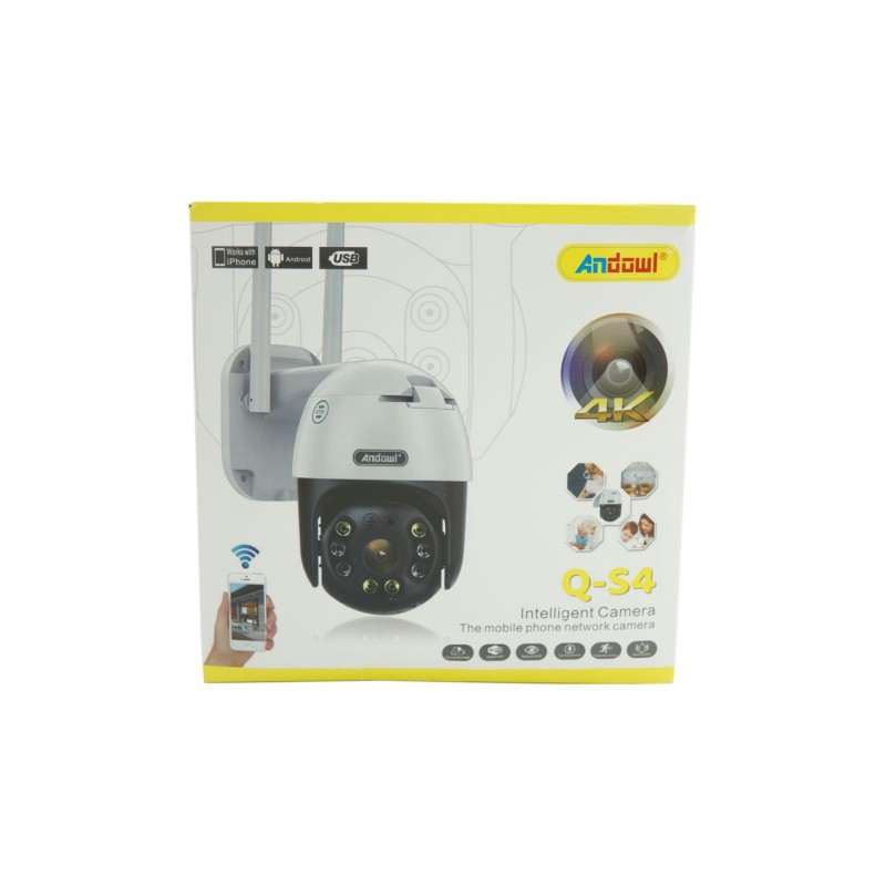ΑΣΥΡΜΑΤΗ ΚΑΜΕΡΑ ΠΑΡΑΚΟΛΟΥΘΗΣΗΣ ΑΔΙΑΒΡΟΧΗ ANDOWL AN-Q-S4