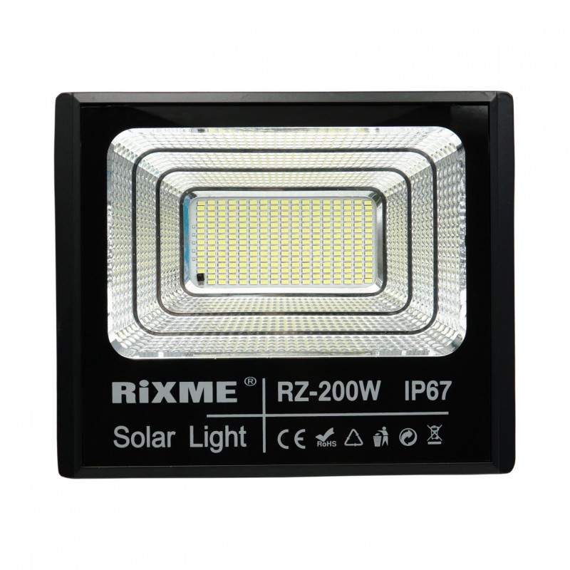 ΣΕΤ ΠΡΟΒΟΛΕΑΣ 200W ΜΕ ΗΛΙΑΚΟ ΠΑΝΕΛ RZ-200W
